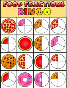 Food Fractions - Faithfully Teaching at Home