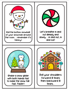 Christmas Brain Breaks - Faithfully Teaching at Home