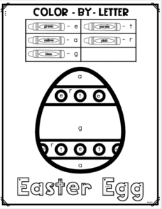 2 Free Easter Color-by-Number - Faithfully Teaching at Home